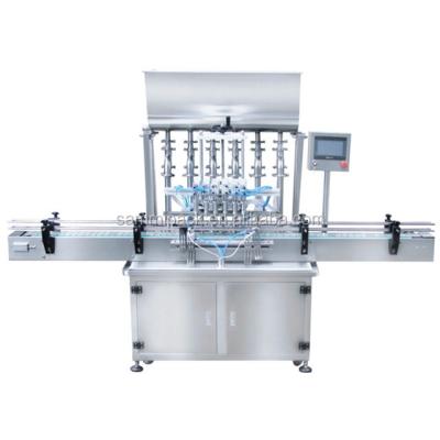 China Double Nozzles Automatic Mineral Water Bottle Automatic Soap Filler Detergent Liquid Filling Machine for sale