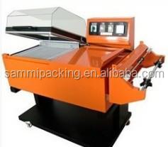 China 2-in-1 Semi-Automatic Shrink Wrapping Machine Tea Box Packaging Beverage Food for sale