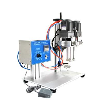 China Spray Caps Capping Machine, Semi-automatic Bottle Capping Machine for Shampoo, Shower Gels for sale