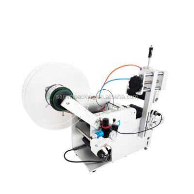 China High Efficiency Wholesale Manual Small Plastic Bottle Labeling Machine Small Labeler for sale