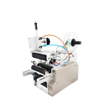 China High Efficiency Wholesale Manual Small Plastic Bottle Labeling Machine Small Labeler for sale