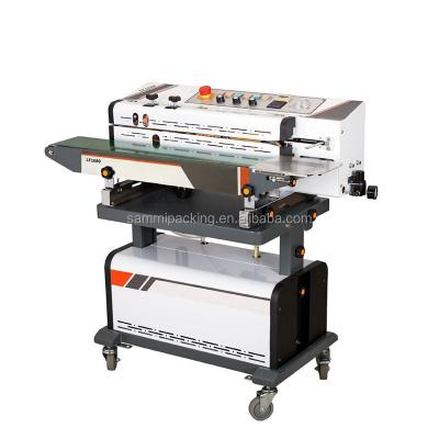 China Factory Direct Sales LF1080 Automatic Continuous Vacuum Sealing Machine with Nitrogen Gas Filling Flush Sealing Machine for sale
