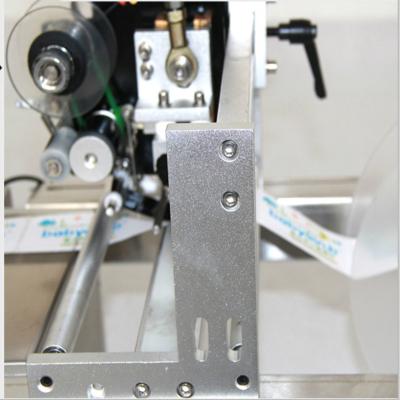 China Professional Manual Bottle Labeler Machine Label Applicator with Hot Stamp Coder for sale