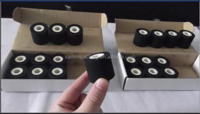 China High Quality  Hot Ink Coding Roller Machine Printer Parts 36mm*32mm Black Hot Printing Ink Roller for Date Coding for sale