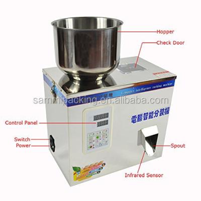 China 2-200g Small Manual Coffee Bean Filling Machine with Weigher for sale