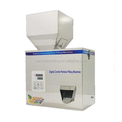China 5-500g Granular Filling Machine Tea Leaf Packing Particle Powder Filler Racking Machine Rice Nut Sesame Herb Weighing Machine for sale