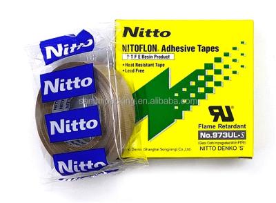 China Nitto 973 UlS High Temperature Tape High Temperature Heat-resistant Pressure-sensitive Adhesive Tapes for sale