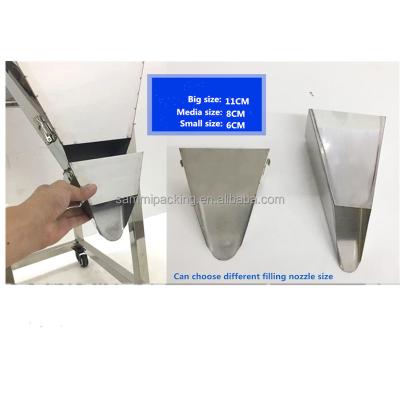 Cina Prezzo di fabbrica Muti-purpose Polvere Granelli Pesatura e riempimento macchina Fagiolo di tè sacchetto di riempimento macchina con Big Hopper in vendita