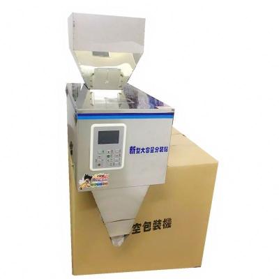 China 100-5000G Semi-Automatic Packing Machine/Particle Filling Machine Price/Granule/Powder Weighing and Filling Machine for sale