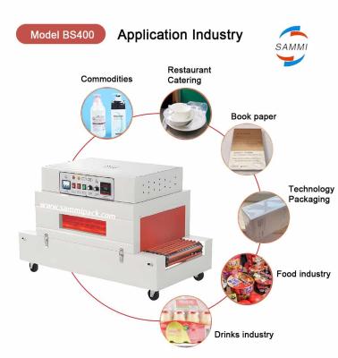 China Low Price Small Wrapping Machine Muti-purpose Heat Shrink Sleeve for Perfume Box,video,book,etc. for sale
