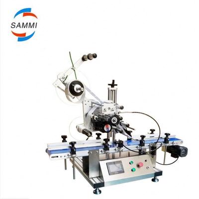 China Cheap Small Flat Labeling Machine for Small Business Plastic Bottles for sale