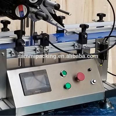 China Cheap Small Flat Labeling Machine for Small Business Plastic Bottles for sale