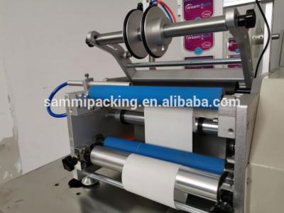 中国 丸いレンワインボトルのためのテーブルの接着剤半自動ラベル機器 販売のため