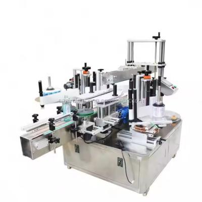 China 2025 New Automatic Label Applicator Plastic Bottle Labeler Front and Back Side Double Sides Round Bottle Labeling Machine for sale