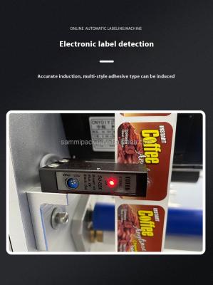 China 2025 New Automatic Label Applicator Plastic Bottle Labeler Front and Back Side Double Sides Round Bottle Labeling Machine for sale