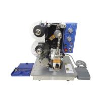 China Hot Ink Roller Stamp Coder Machine for Batch Expiry Date Printing for sale