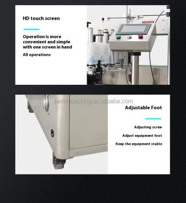 China 2025 New Automatic Label Applicator Plastic Bottle Labeler Front and Back Side Double Sides Round Bottle Labeling Machine for sale