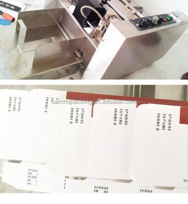 China High Quality Date Coding Machine Box Printer Plastic Bag/Paper Carton Stainless Steel Date Printing Machine for sale