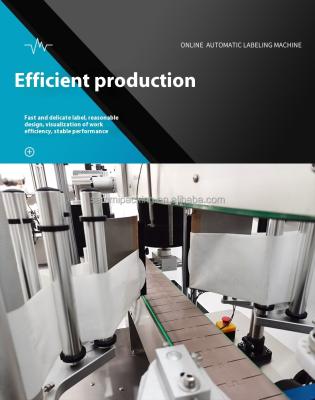 China Máquina etiquetadora de pegatinas de doble cara de alta calidad Aplicador de etiquetas de papel preciso para botellas de vino cosméticas de doble cara delantera y trasera en venta