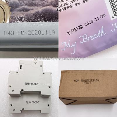 China Nueva llegada Mesa de pequeño tamaño Máquina automática de impresión de inyección de tinta inteligente codificador OH1L con un método de operación diferente en venta