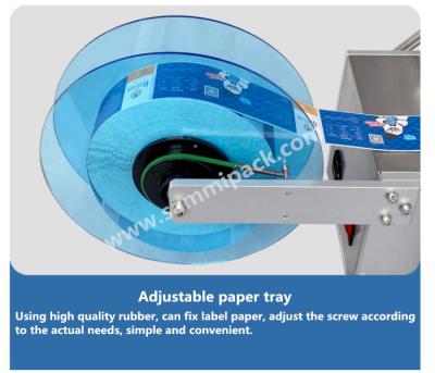 Cina MT-50 Etichettatrice semiautomatica per bottiglie rotonde, macchina etichettatrice per lattine e bottiglie di bevande in vendita