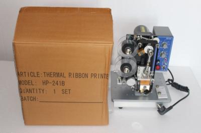 China New Arrive Semi-Auto Hot Color Ribbon Code Printing Machine for sale