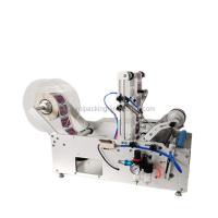 China Labeling Machine Semi Automatic Plastic Bottle Label Sticker Tabletop Double Side Round Bottle Labeling Machine for sale