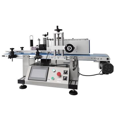 China Used Great Value Usefulness Hot Selling Semi-Automatic Self-Adhesive Labeling Machine for Round Bottles Jars for sale