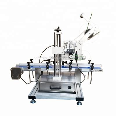 China Factory Price High-Accuracy Labeling Machine for Flat Bottles, Boxes, Cards,Bags - Top&Bottom Self-Adhesive Sticker Labeler for sale