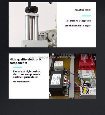 China Factory Price High-Accuracy Labeling Machine for Flat Bottles, Boxes, Cards,Bags - Top&Bottom Self-Adhesive Sticker Labeler for sale