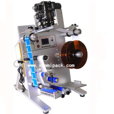 Китай Высокоточная двухсторонняя машина для этикетирования косметических винных бутылок, аппликатор передних и задних самоклеящихся этикеток для круглых бутылок продается