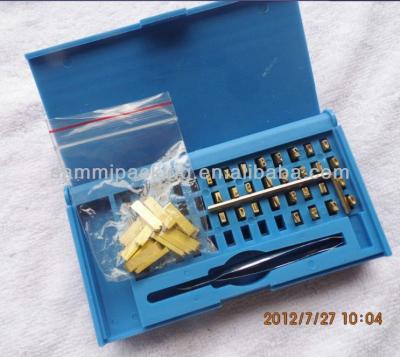 Cina Macchina elettrica semiautomatica per stampare le date, numerare e stampare le date Nuova condizione Motore di base per pellicole di folio di sacchetti in vendita