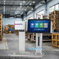 China Portable Laser Batch Code Printer ,Fiber Laser Coding Machine for Product Serial Numbers, QR Codes, Logo,Barcodes on Packaging for sale