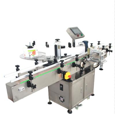 China 2024 Sales in China Reliable Semi-Automatic Cylinder Labeling Machines Electric Driven with PLC Components Wood Carton Packaging for sale
