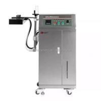 China Automatic Continuous Induction Sealing Machine Electromagnetic Induction Heat Sealer for Small Plastic Bottle for sale