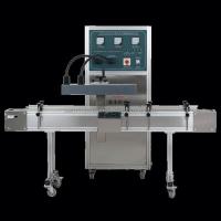 China Automatic Continuous Induction Sealing Machine Electromagnetic Induction Heat Sealer for Small Plastic Bottle for sale