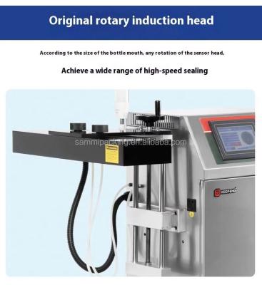 China Máquina de Selagem por Indução Contínua Automática Seladora de Calor por Indução Eletromagnética para Pequenas Garrafas Plásticas à venda