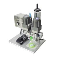 China Desktop Semi Automatic Water Bottle Capping Machinecap Sealing Machine for sale