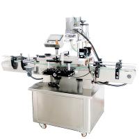China Factory Direct Sales Shampoo Bottle Automatic Linear Capping Machine With Conveyor for sale