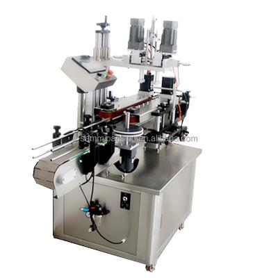 China Factory Direct Sales Shampoo Bottle Automatic Linear Capping Machine With Conveyor for sale