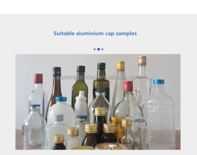 China Semi Automatic DK50 Wine Ropp Capping Machine Wine Bottle Ropp Metal Screw Cover Lock Aluminum Lid Crimping Capping Machine for sale