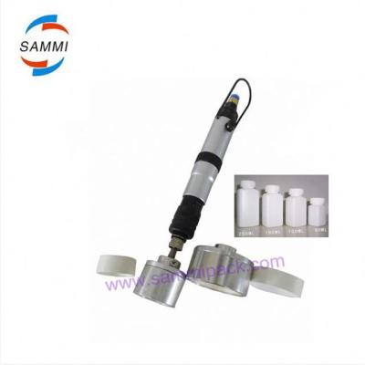 China Semi Automatic Pneumatic Capping Machine for Screw Thread Caps, Capper Machine for sale