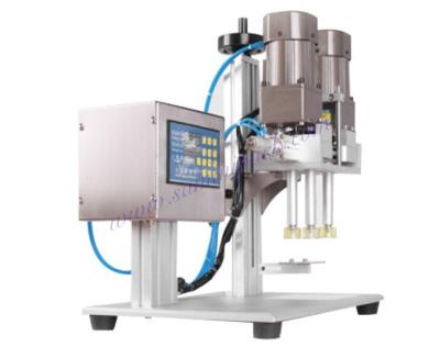 China Semi-Automatic Electric Desktop Beverage Cap Capping Machine New Food Auto Screw Capper Device Bottle Cap Lid Sealing Motor for sale