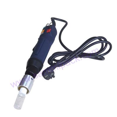 China Portable Hand Held Electric Bottle Capping Machine Automatic With Security Ring Plastic Bottle Capper Sealing Tool for sale