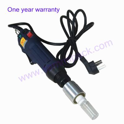 China Portable Hand Held Electric Bottle Capping Machine Automatic With Security Ring Plastic Bottle Capper Sealing Tool for sale