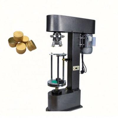 China New Design DK-50 Semi-Automatic Wine Bottle Aluminum Ropp Screw Cap Sealing Capping Machine for sale
