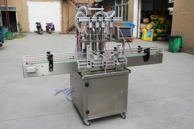 Cina Riempitrice automatica lineare a 4 teste con servo motore per liquidi 100-1000ml in vendita