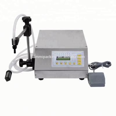 Cina GFK-160 Riempitrice Elettrica Semiautomatica Monotesta Manuale per Tazze Piccola Macchina Automatica per il Riempimento Sottovuoto di Bevande/Acqua/Olio Legno in vendita