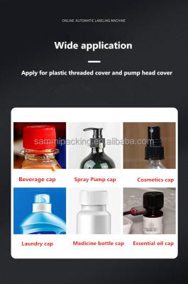 China Custom Spindle Height Bottle Capping Machine EU Standard Automatic Screw Capping Machine for sale