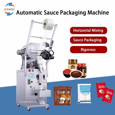 China High Quality Chili Sauce Packaging Machine for Cream Honey Filling Machine/Automatic Oil Paste Mixing Packing Equipment for sale